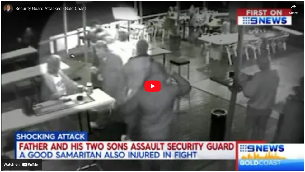 Security Guard Attacked - Michael McMillan Law